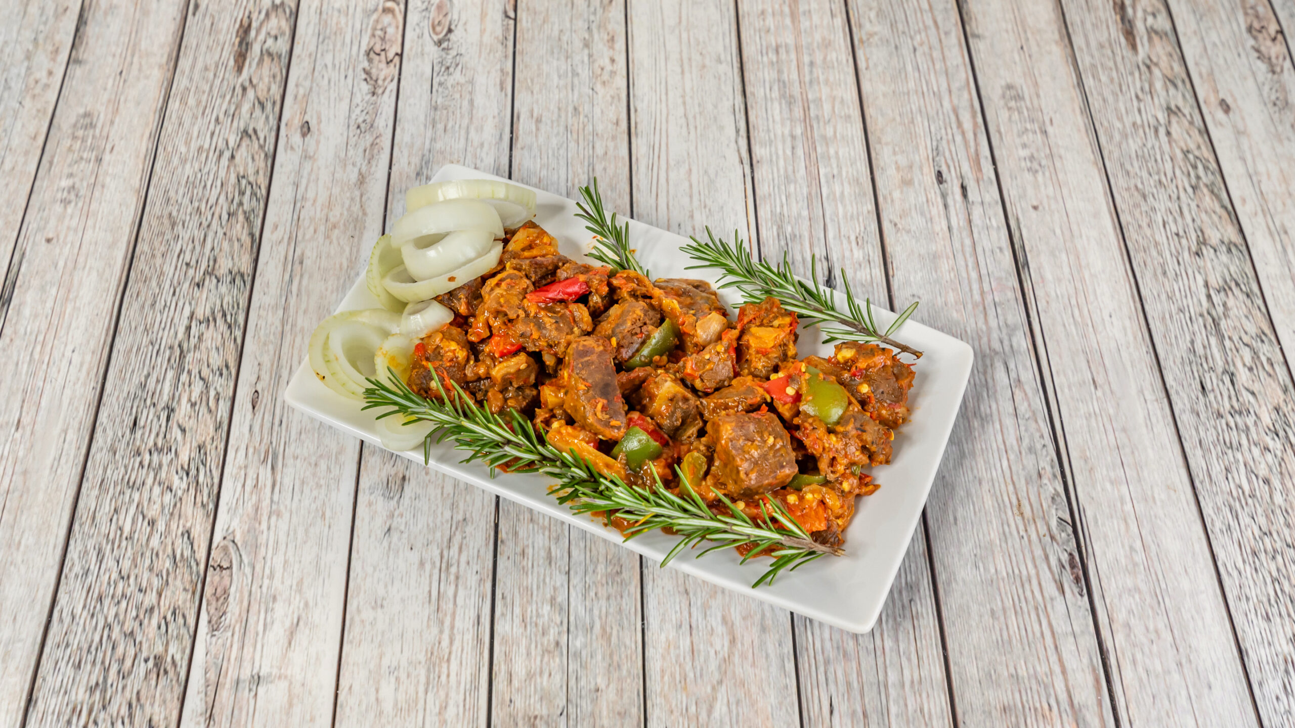 Asun (Spicy Roasted Goat Meat) | AINA'S KITCHEN